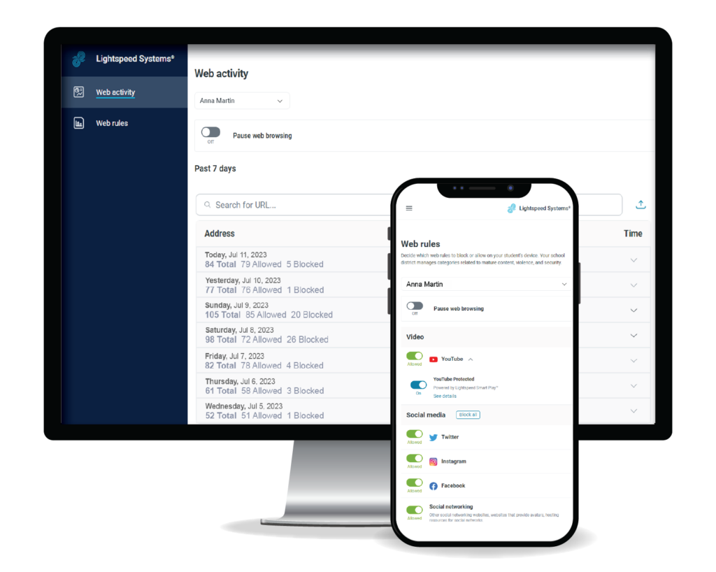 Lightspeed Filter for Secure Learning Environments - Lightspeed Systems