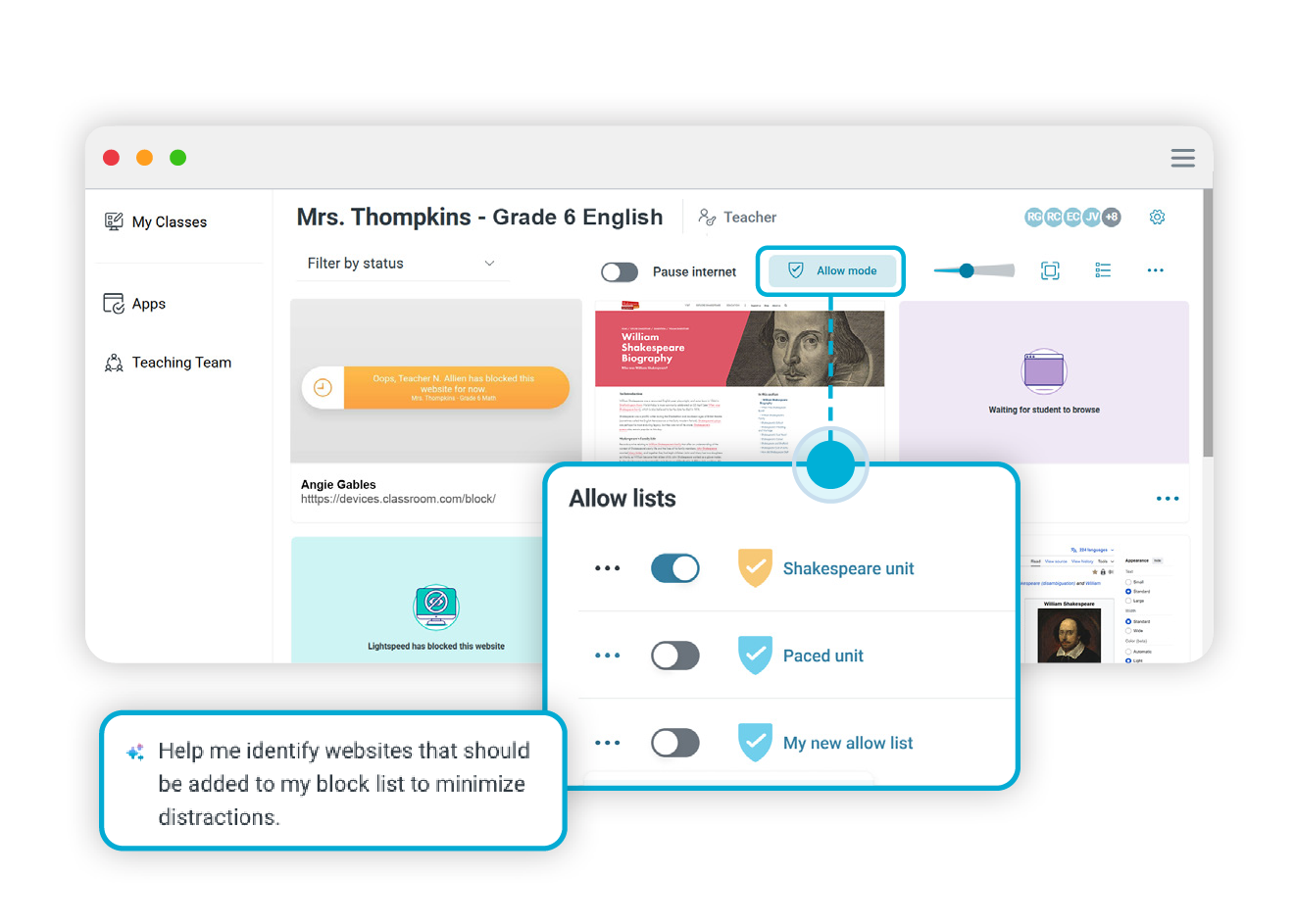 Classroom Management Software & Device Management - Lightspeed Systems