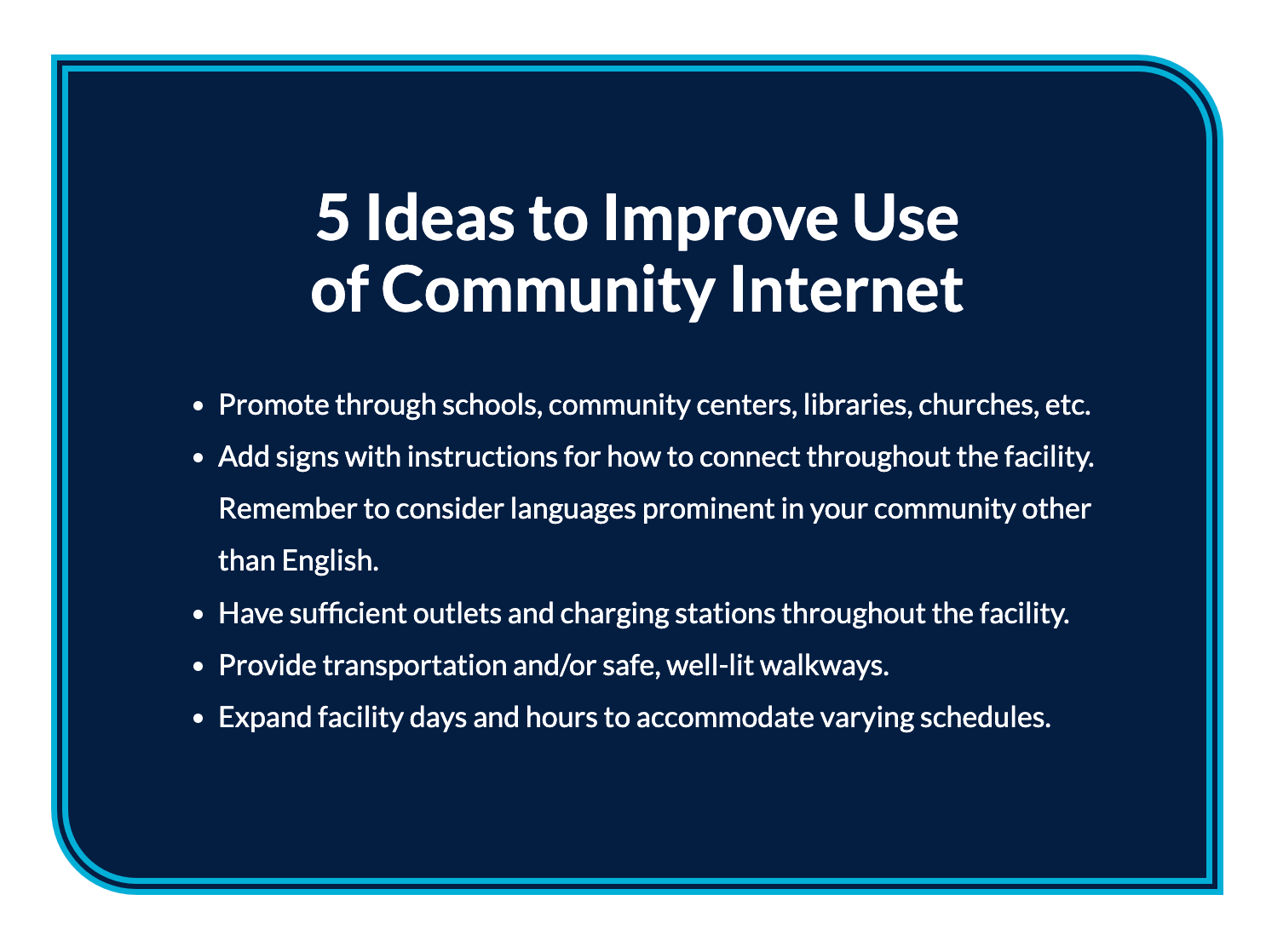 Raising student achievement with off-campus internet access