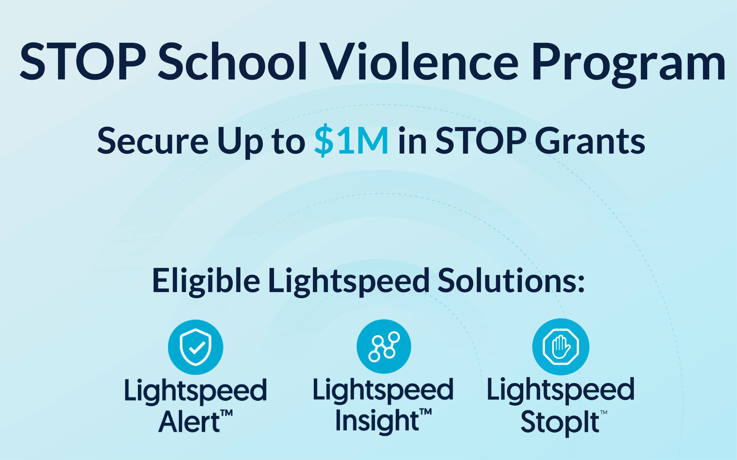 Secure Up to $1M in STOP Program Grant Funding - Lightspeed Systems